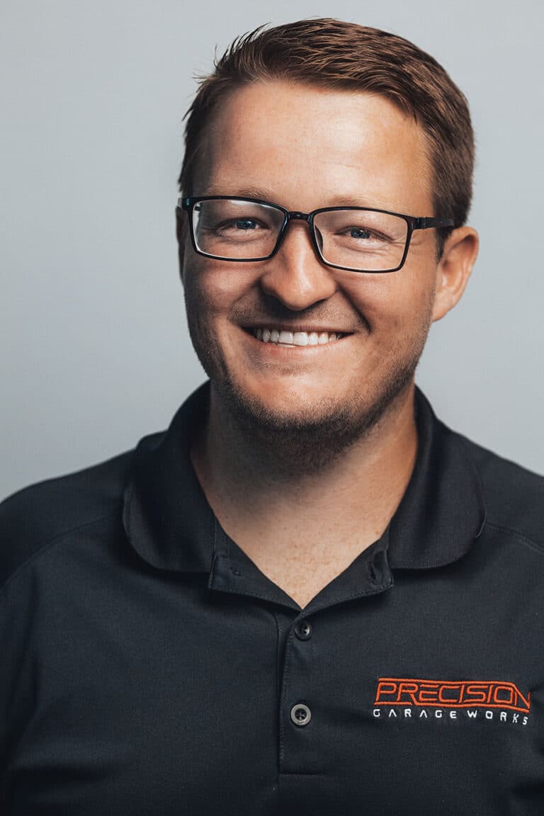 Hayden Smith - Owner Precision Garage Works - Precision Garage Works